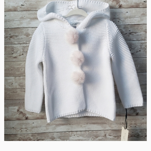 Max Studio | Shirts & Tops | Max Studio Baby Sweater With Poms And ...